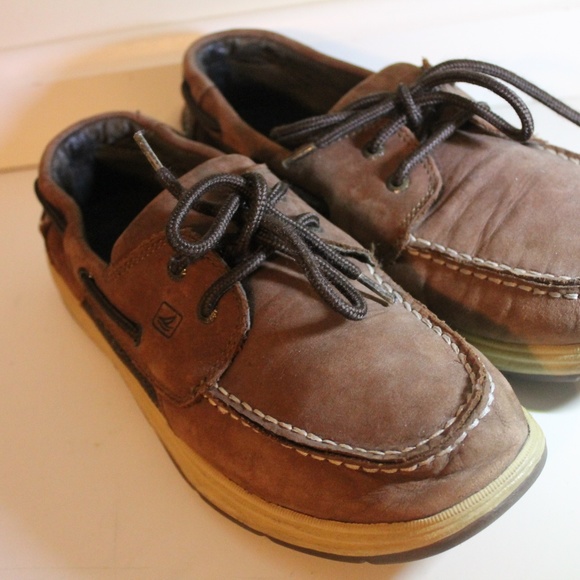 Sperry | Shoes | Sperry Intrepid Boys Leather Boat Shoes | Poshmark